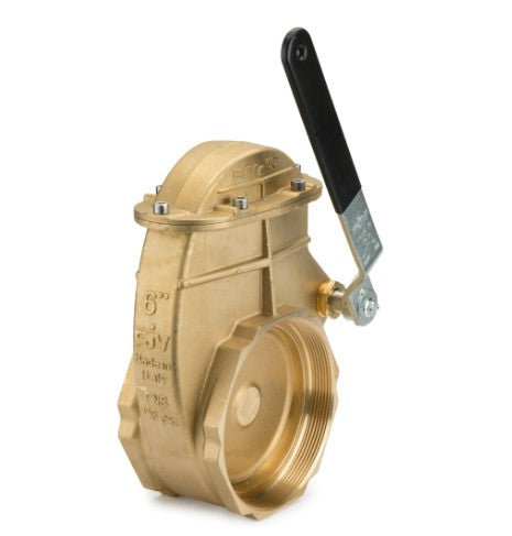 EAM Parts 6" Brass Lever Valve - 1060-RIV – Engine & Accessory, Inc.